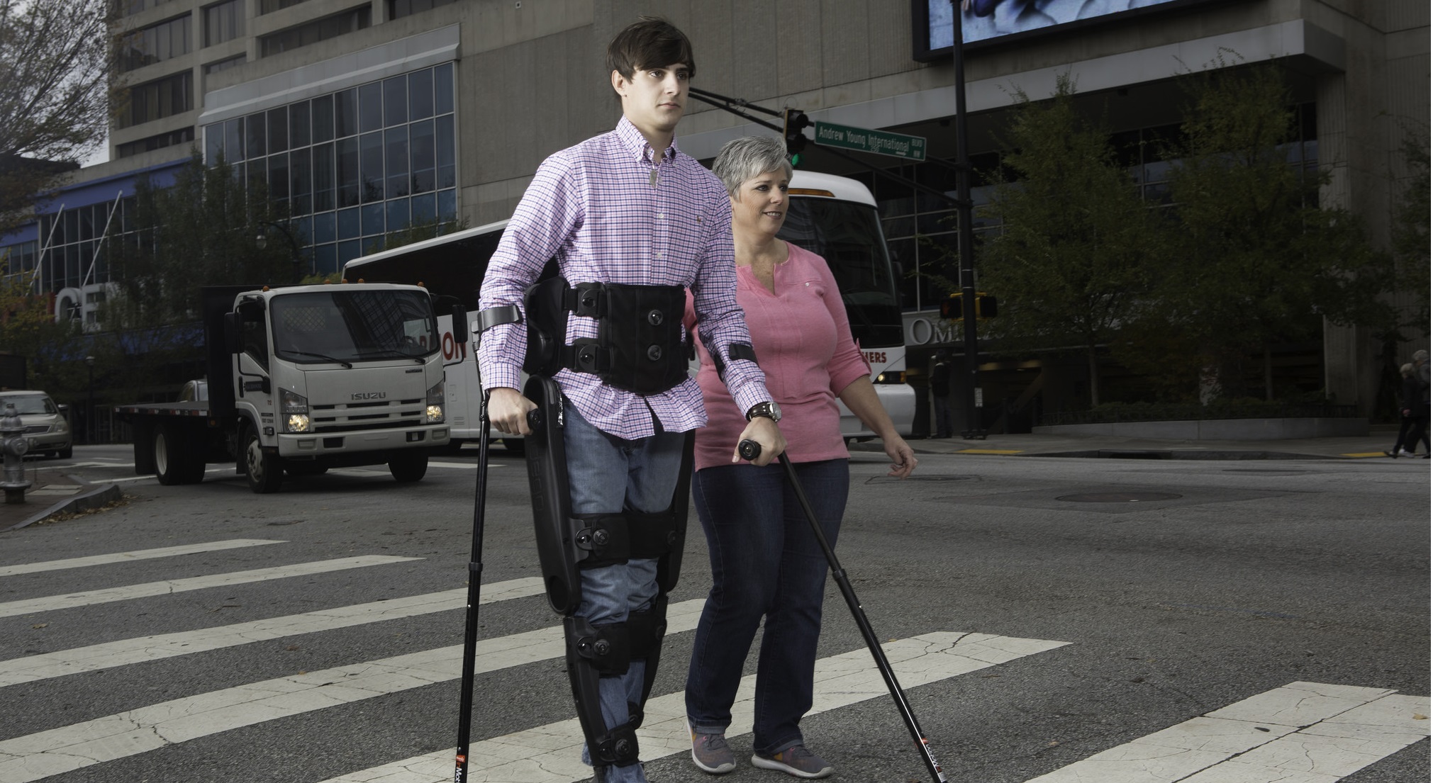 Lightweight Exoskeleton Provides Independent Mobility for Disabled ...