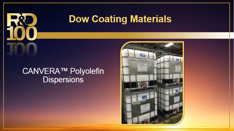 Featured R&D 100 Award Winner: CANVERA Polyolefin Dispersions ...