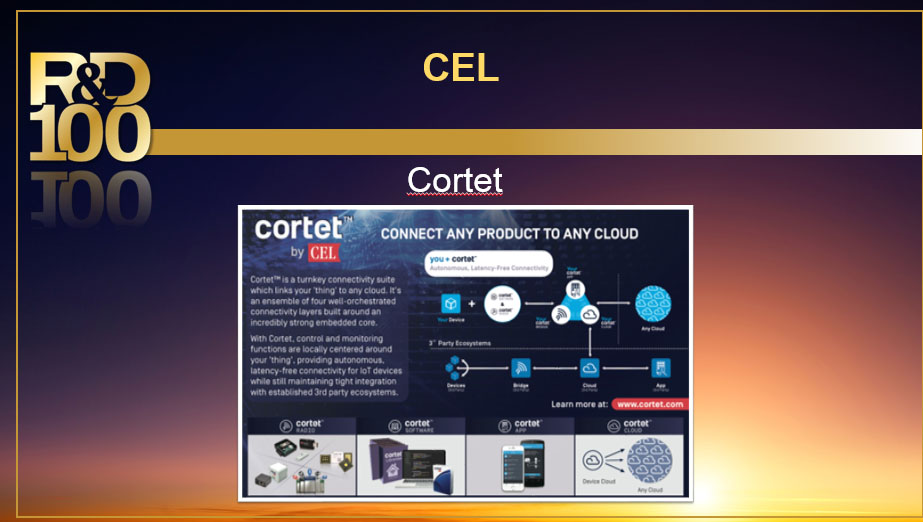 Featured R&D 100 Award Winner: Cortet - Research & Development World