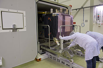 Latest Satellite Arrives at ESA Test Center - Research & Development World