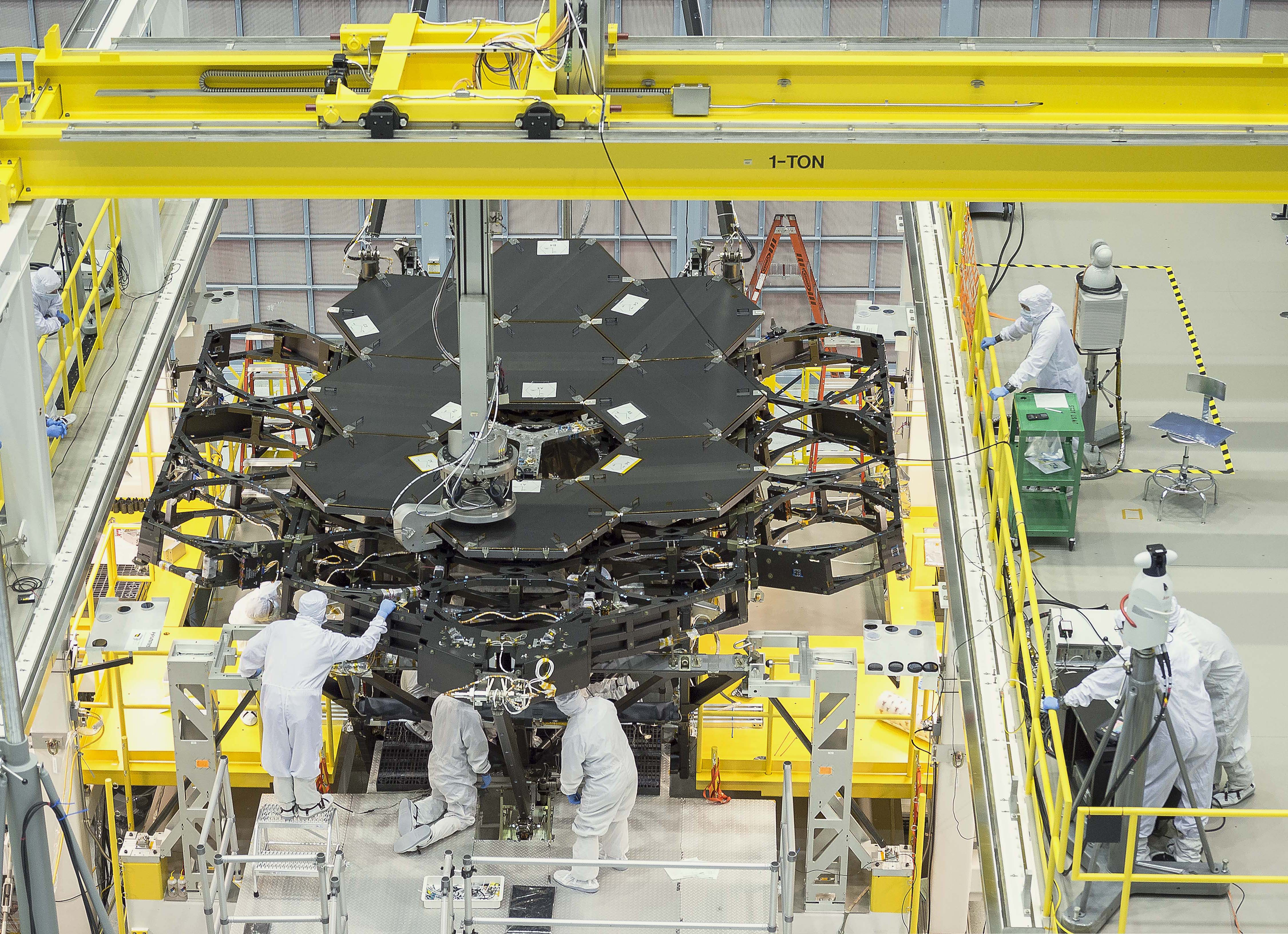 NASA Telescope Mirror Reaches Halfway Point - Research & Development World