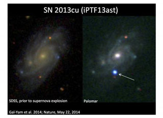 Supernova caught in the act by Palomar Transient Factory - Research ...