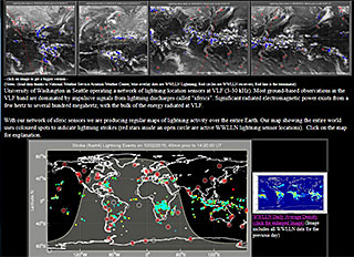 World Thunderstorm Map Provides Continuous Coverage of Thunderstorms ...