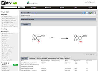 ArxLab Notebook Web-based Electronic Notebook - Research & Development ...