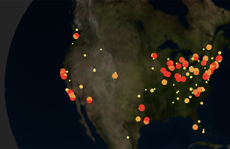 3D map of global innovation hubs reveals R&D leaders