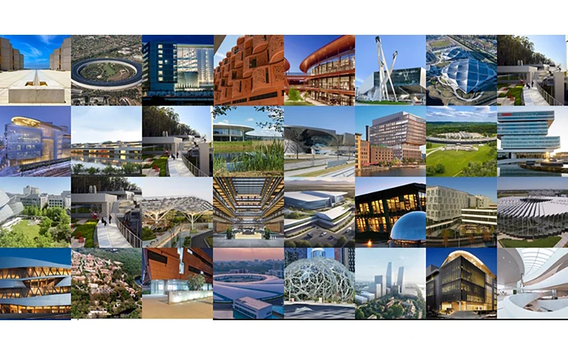 R&D architecture: 30 landmark research facilities
