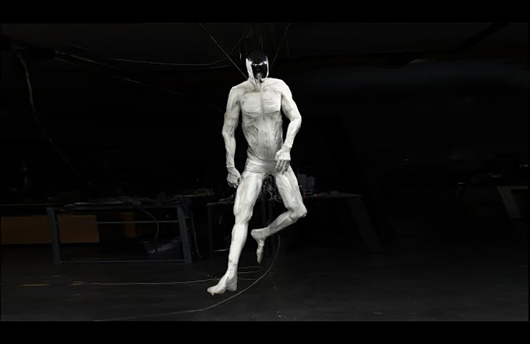 Protoclone V1 is a sweating robot with 1000 artificial muscles