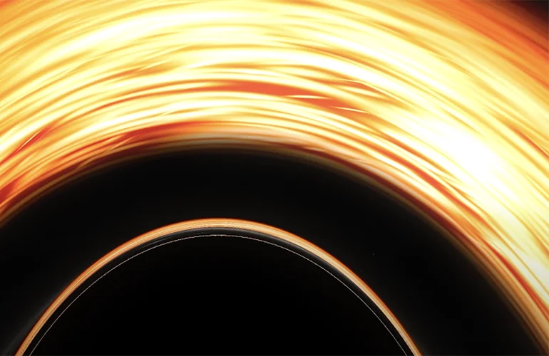 Dive into a Black Hole in NASA's supercomputer simulation