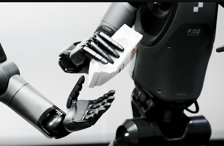 The Helix robot demonstrate a new level of dexterity in handling ...