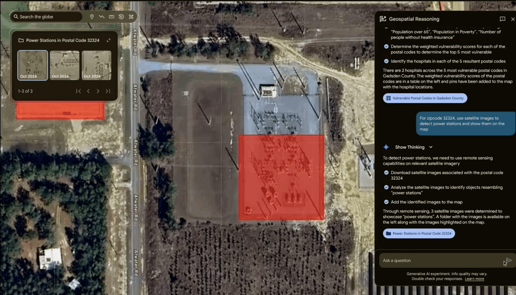 Google Earth AI introduces geospatial reasoning system