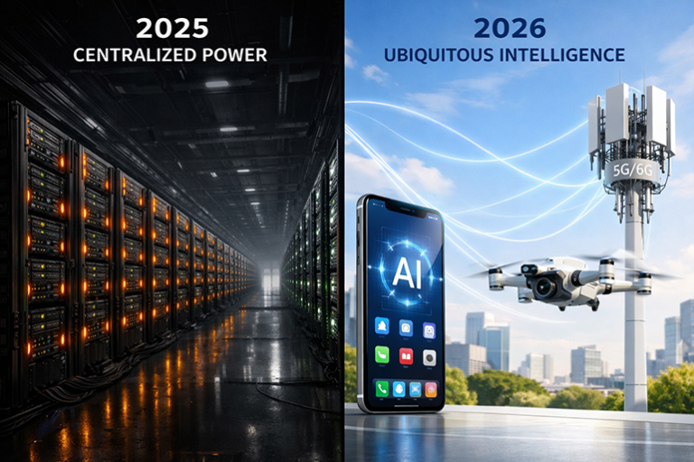 2026 AI story: Inference at the edge, not just scale in the cloud